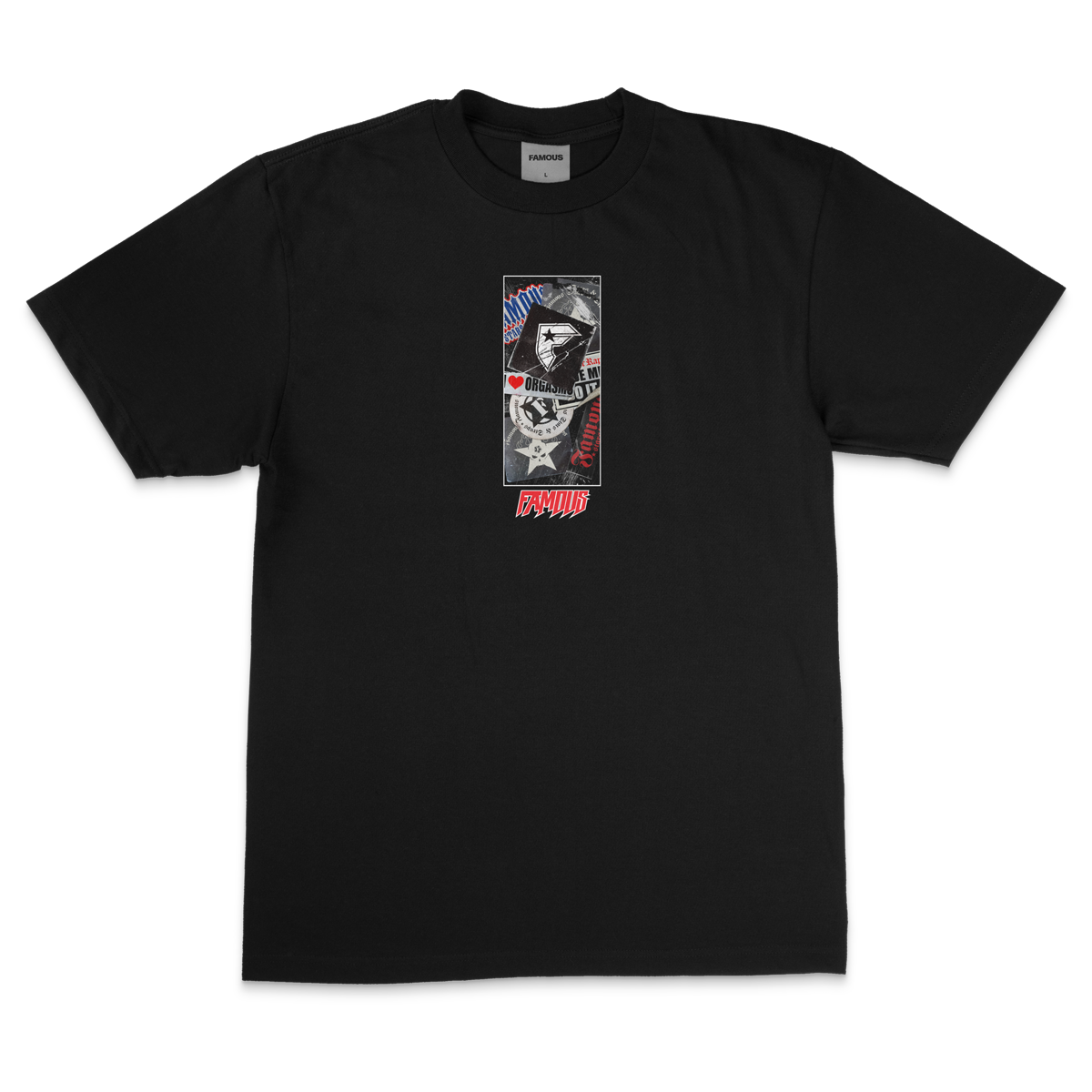 Sticker Stack Tee – Famous Stars & Straps